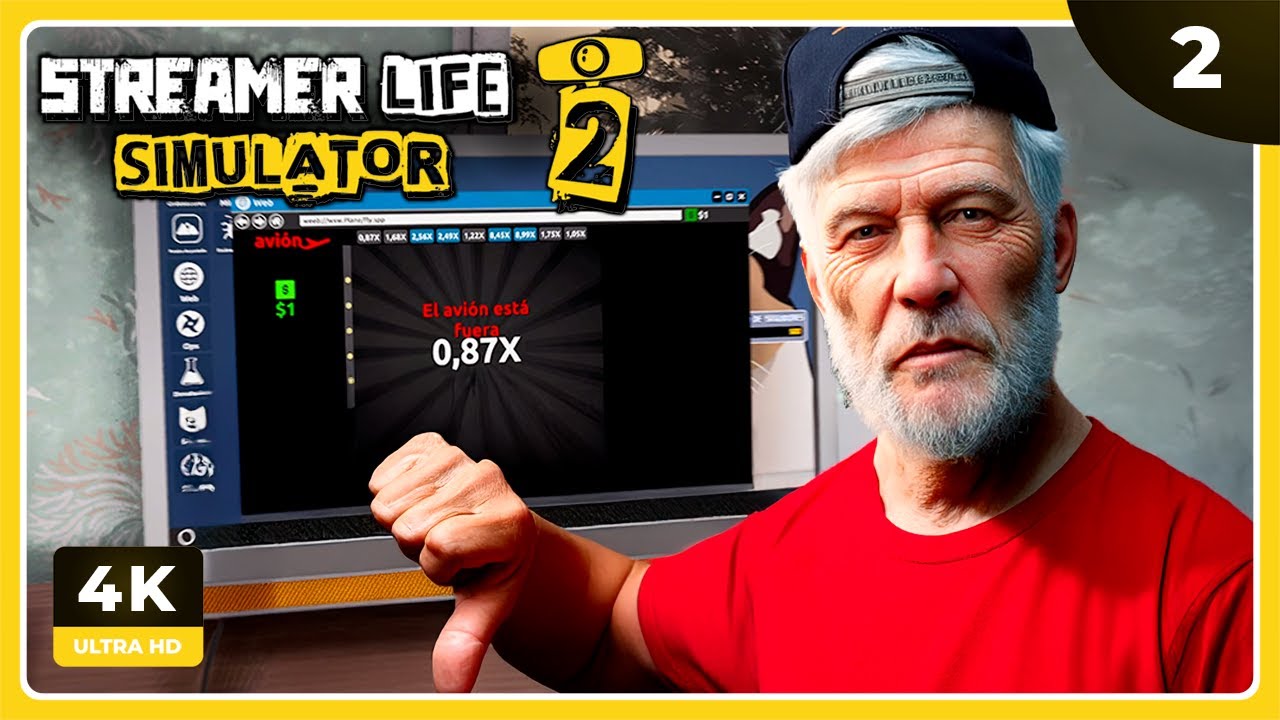 SLS2 #2 | NO CONSIGO GANAR DINERO | STREAMER LIFE SIMULATOR 2 Gameplay ...