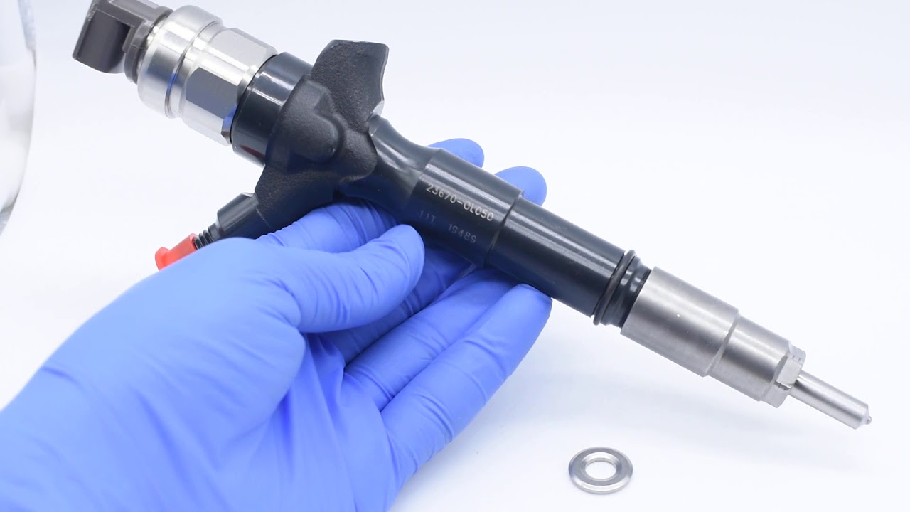 BASCOLIN® Injector 23670-0L050 For Toyota Hiace HILUX 1KD-FTV - YouTube