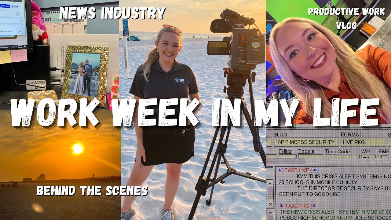 WORK WEEK VLOG: Life as a news reporter, busy week in corporate ...