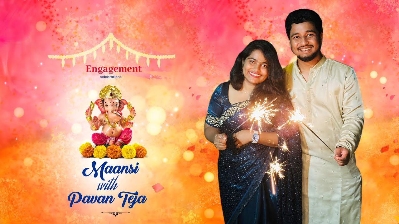 ENGAGEMENT CEREMONY || MAANSI + PAVAN TEJA || 17TH NOVEMBER @03.50PM ...