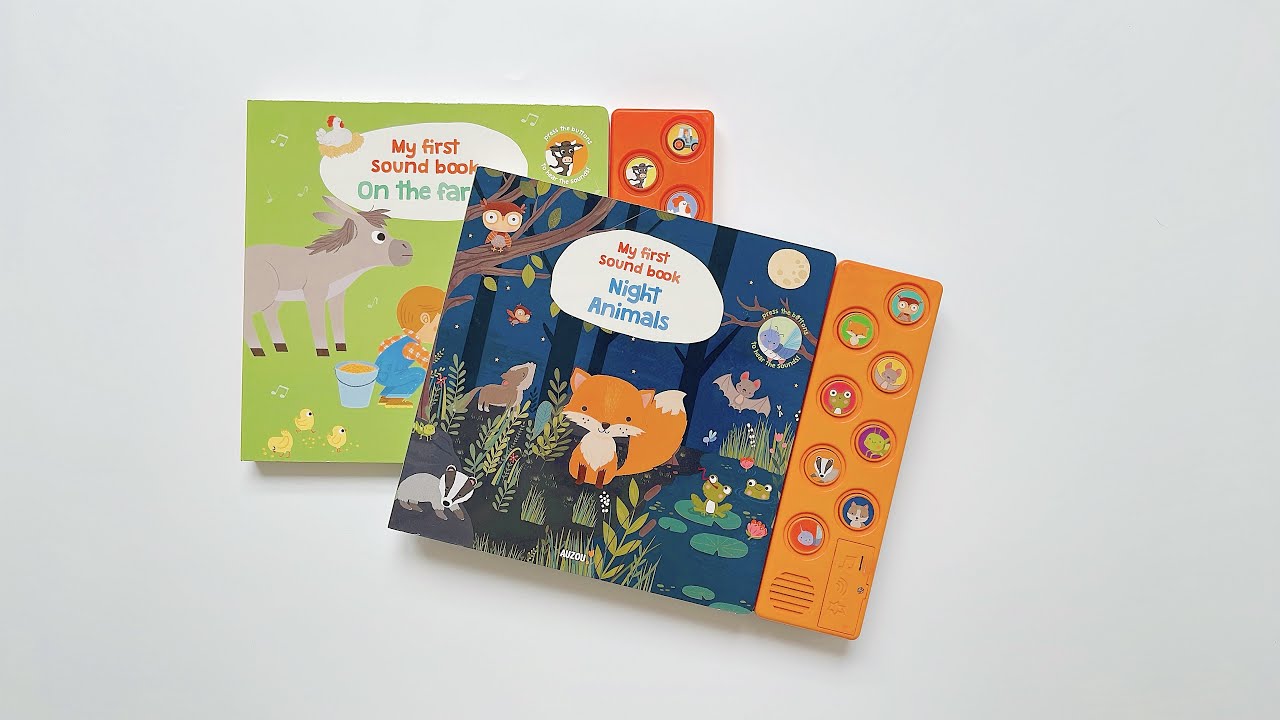 Sách Night Animals - My First Sound Book | Mangobooks - YouTube