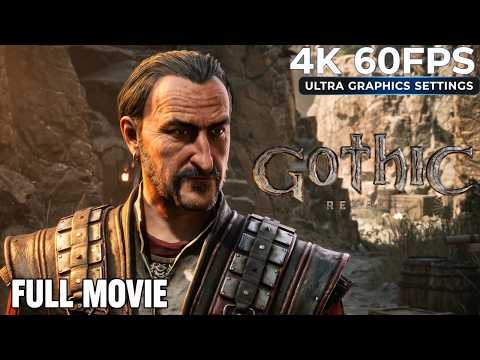 Gothic 1 Remake All Cutscenes Full Game Movie (4K 60FPS Ultra)