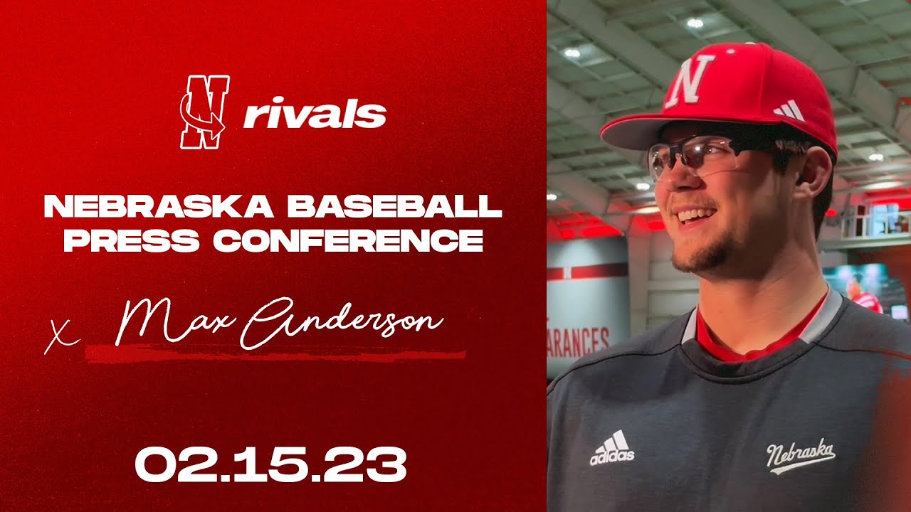 Nebraska Baseball: Max Anderson talks Huskers' season opener at San ...