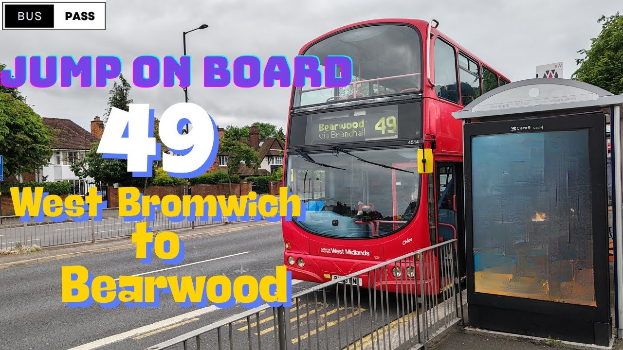 🚌🌿Route 49: West Bromwich to Bearwood | Journey Through the Heartlands ...