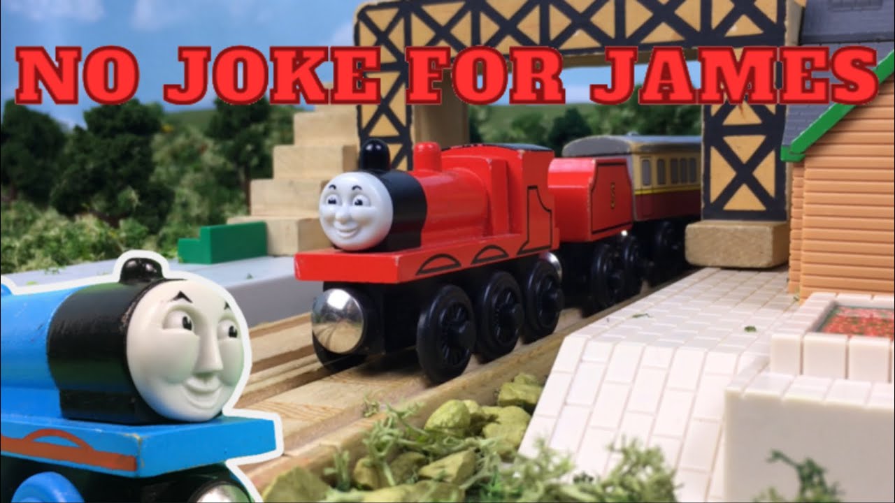 Thomas & Friends | No Joke For James | Wooden Remake (GC) - YouTube