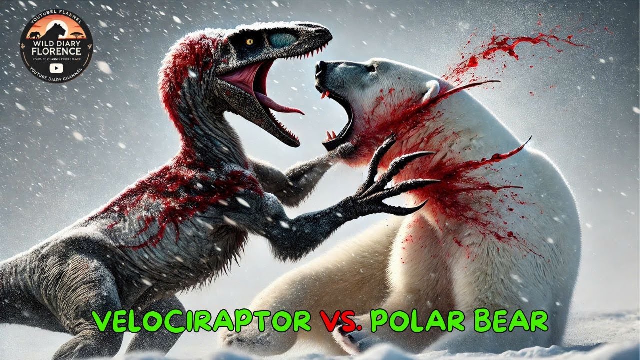 Velociraptor vs. Polar Bear: Clash of Prehistoric and Modern Predators ...