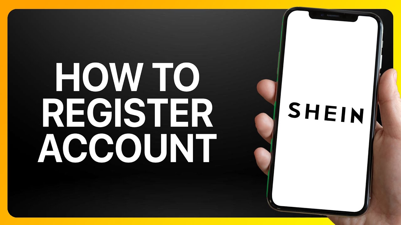 How To Register Shein Account Tutorial - YouTube