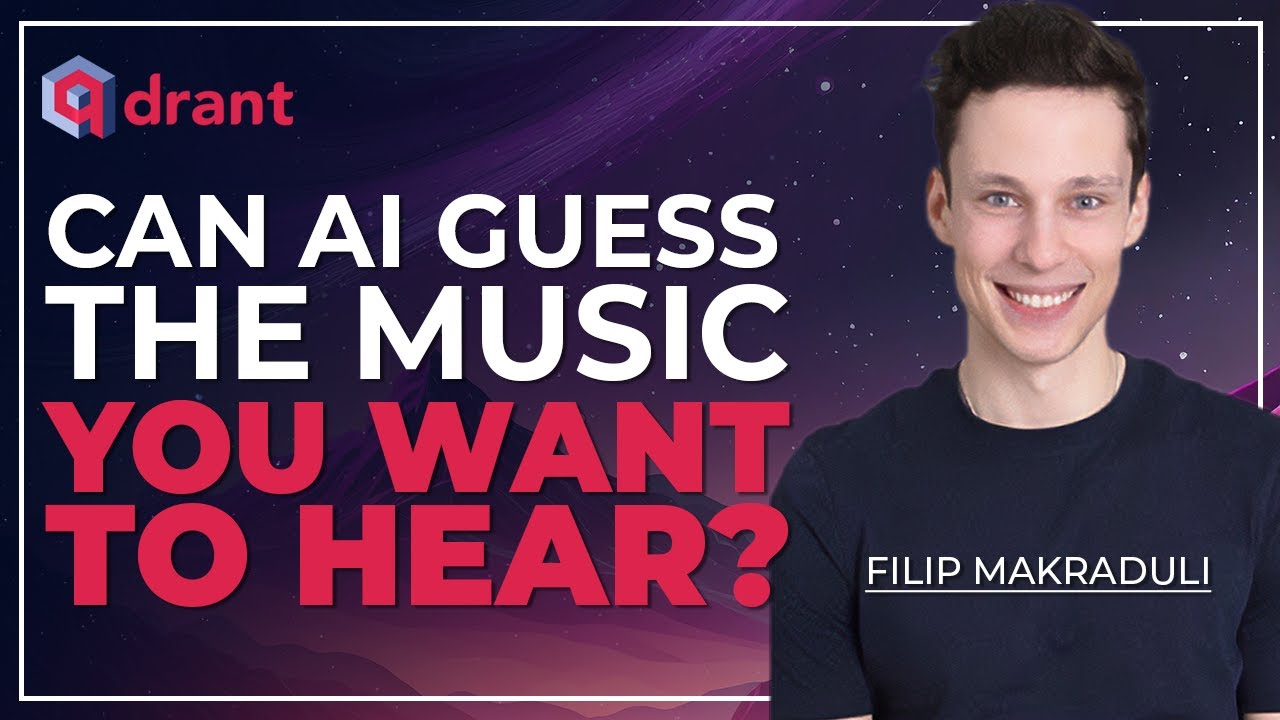 When music just doesn't match our vibe, can AI help? - Filip Makraduli | Vector Space Talks #003 ...