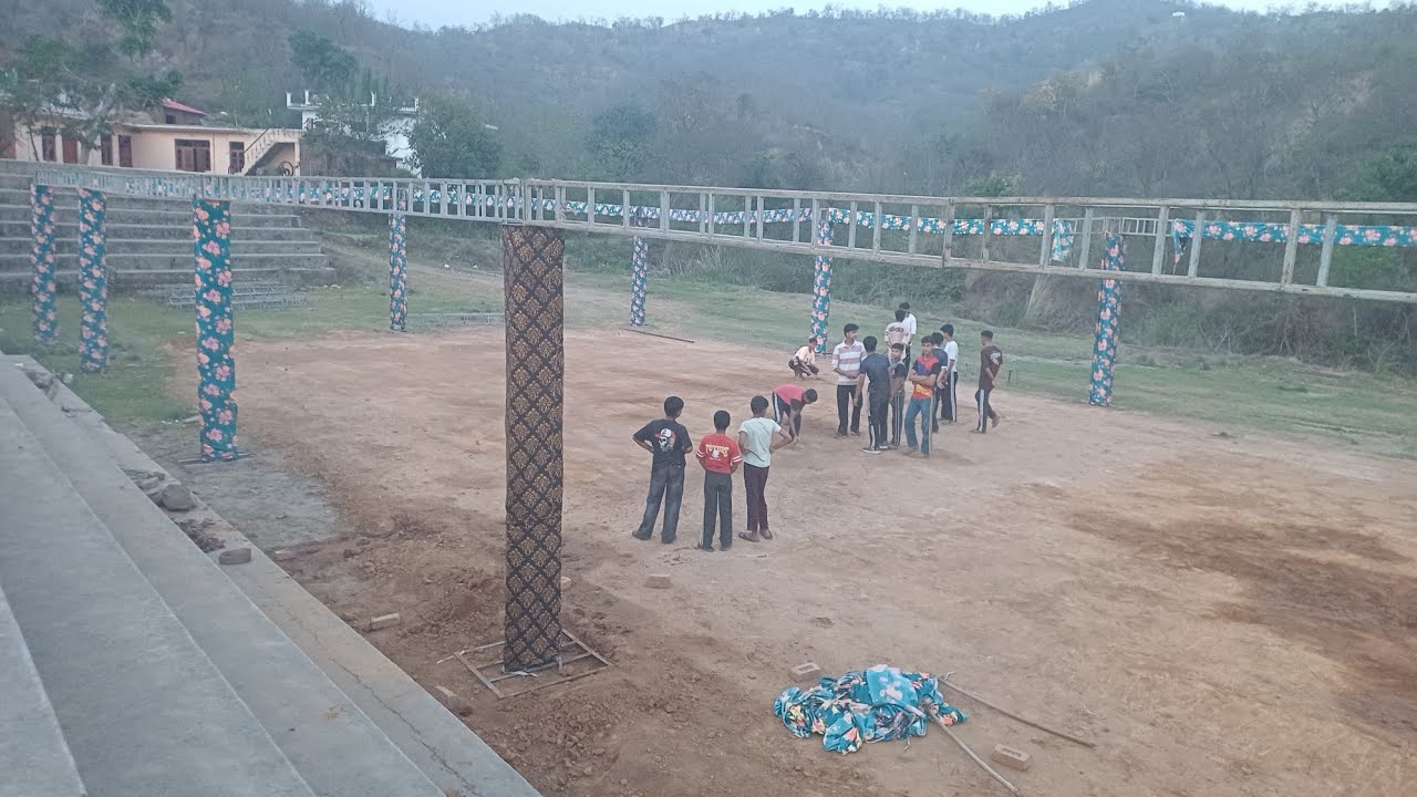Kabaddi Ground Preparation|| Kabaddi tournament preparation|| - YouTube