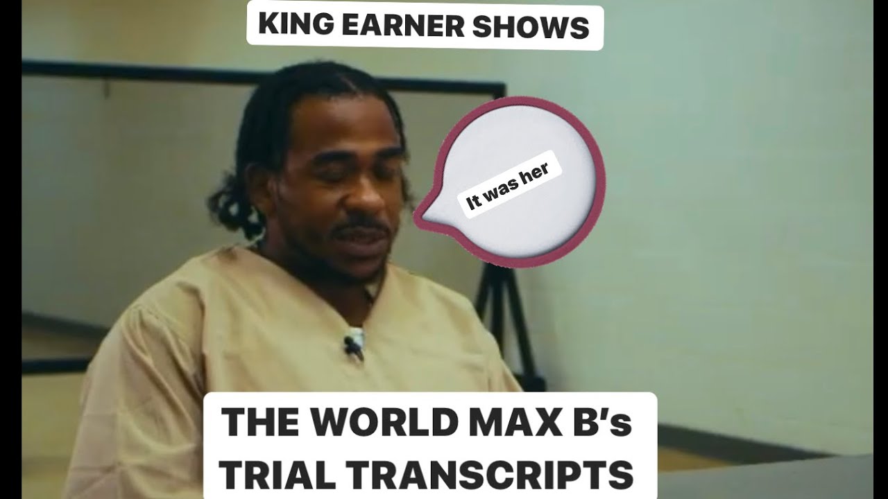 MAX B TRIAL TRANSCRIPTS SHOWN,POO SIMS WAS RIGHT HE STARTED THE SNOW ...