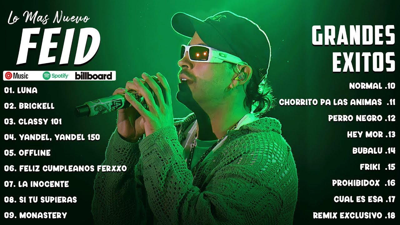 Feid 2024 - Nuevo Álbum de Feid 2024 (Álbum Completo) Canciones ...