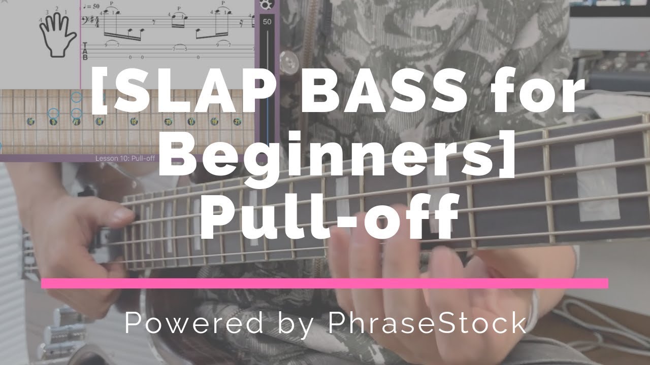 Pull-off [SLAP BASS for Beginners] - YouTube