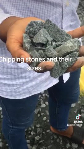 Know the different sizes of chipping stones. Ranging from 1inch to 3/8 ...