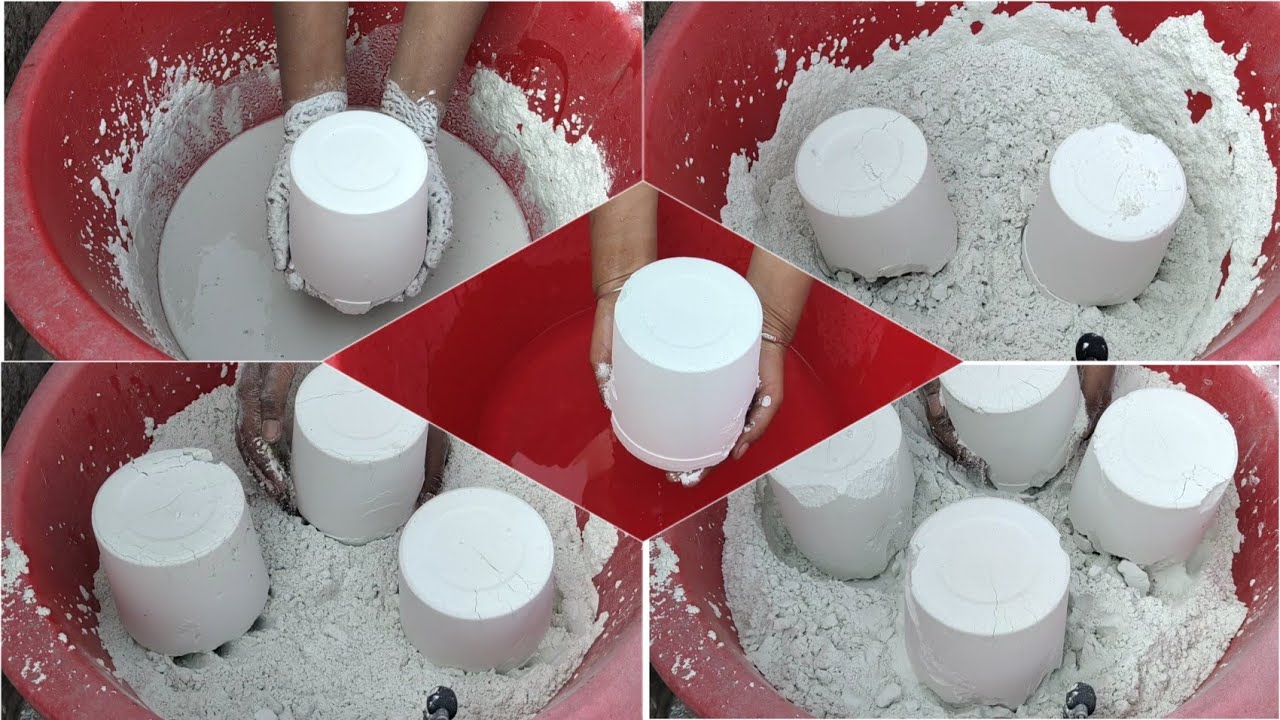 Asmr|| Happy Birthday safa Fatima || reuse soft pure white cement ...