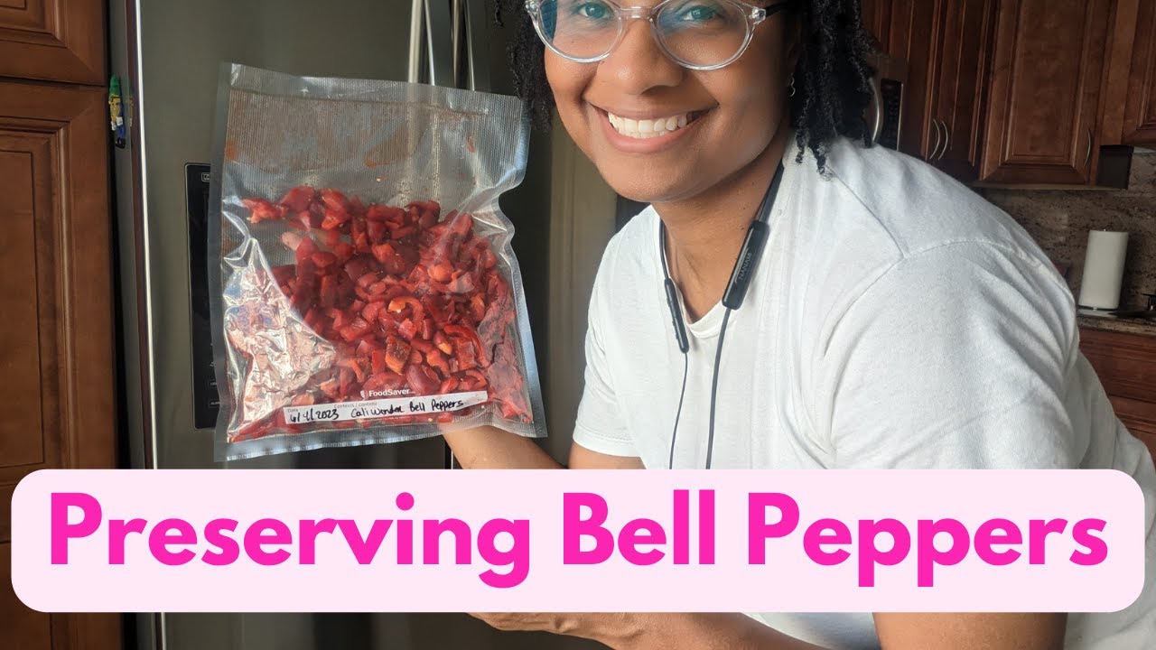 Preserving Bell Peppers for the first time - YouTube