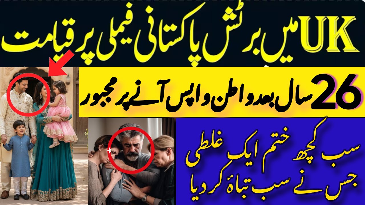 What happened With British Pakistani family coming back from UK to ...