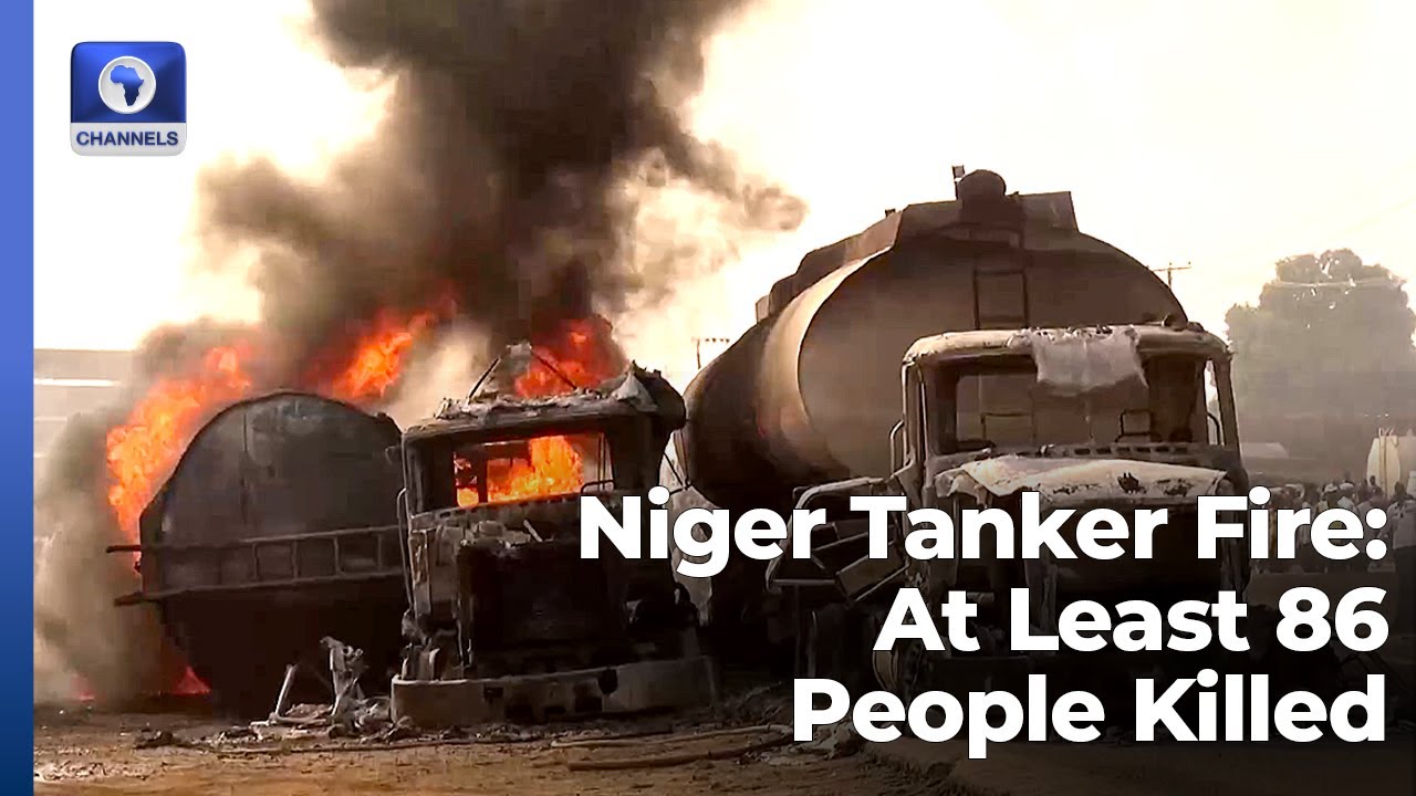 At Least 86 People Killed, 55 Injured In Niger Tanker Explosion - YouTube