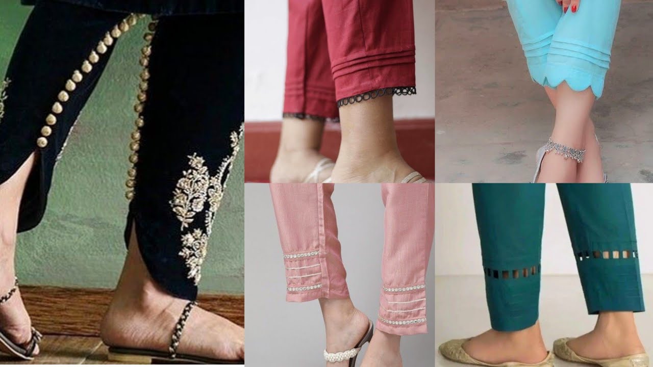 Most beautiful & unique Simple trouser designs ideas//latest eye ...