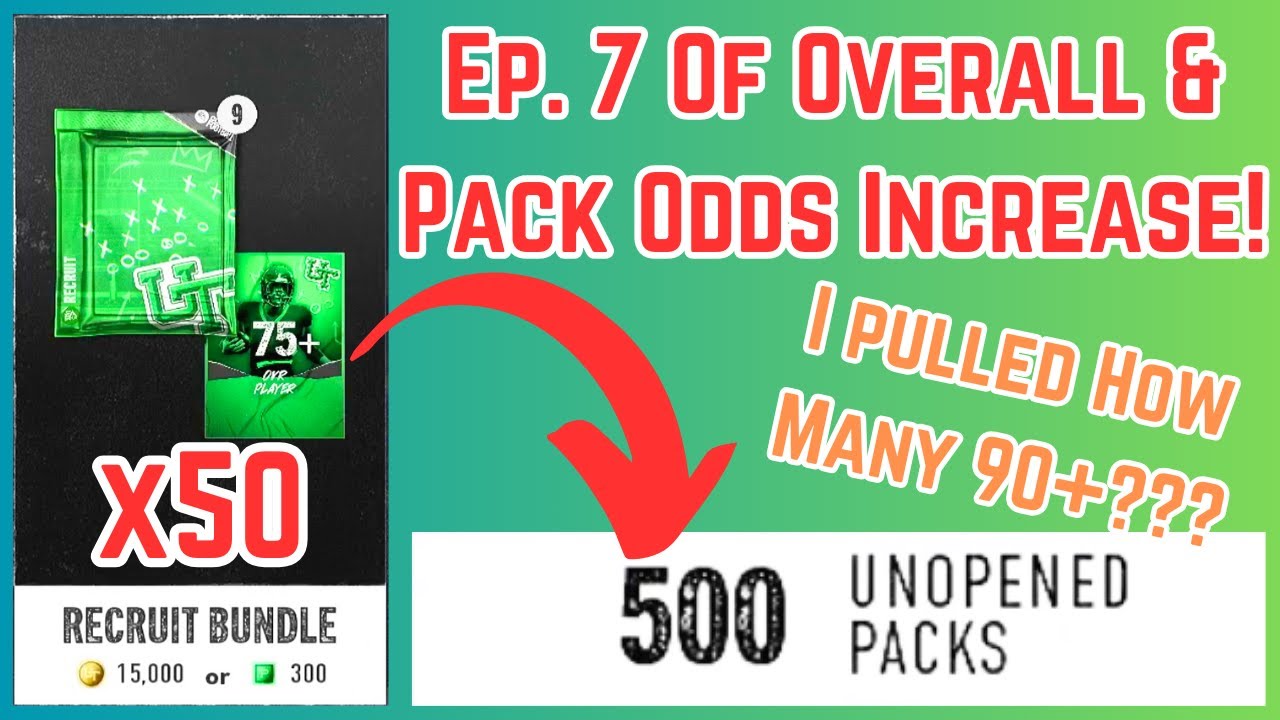 BEST PACKS IN THE GAME!!! We Pulled HOW MANY 90+'s!? Opening 500 Packs ...