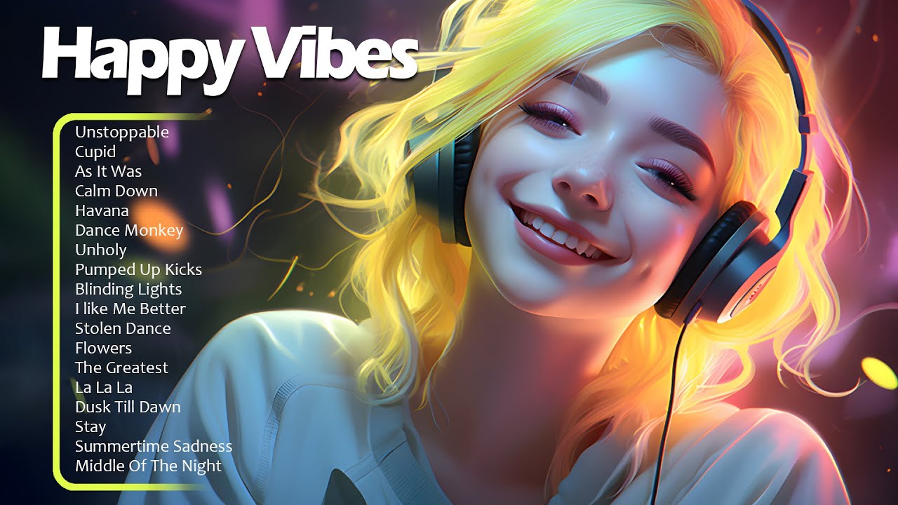 Happy Vibes🌻Songs to boost your mood - Best Tiktok Hits for a positive ...