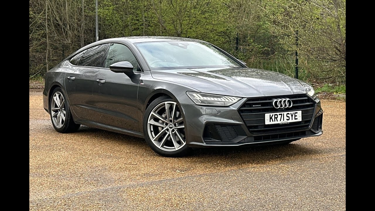 2021 Audi A7 Black Edition 50 TDI - YouTube