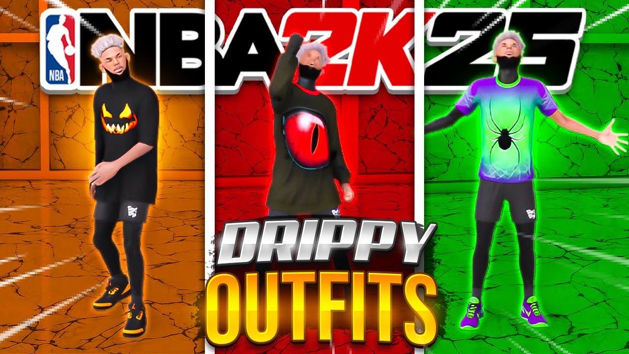 *NEW* DRIPPIEST OUTFITS ON NBA 2K25! LOOK LIKE A COMP STAGE GUARD ...