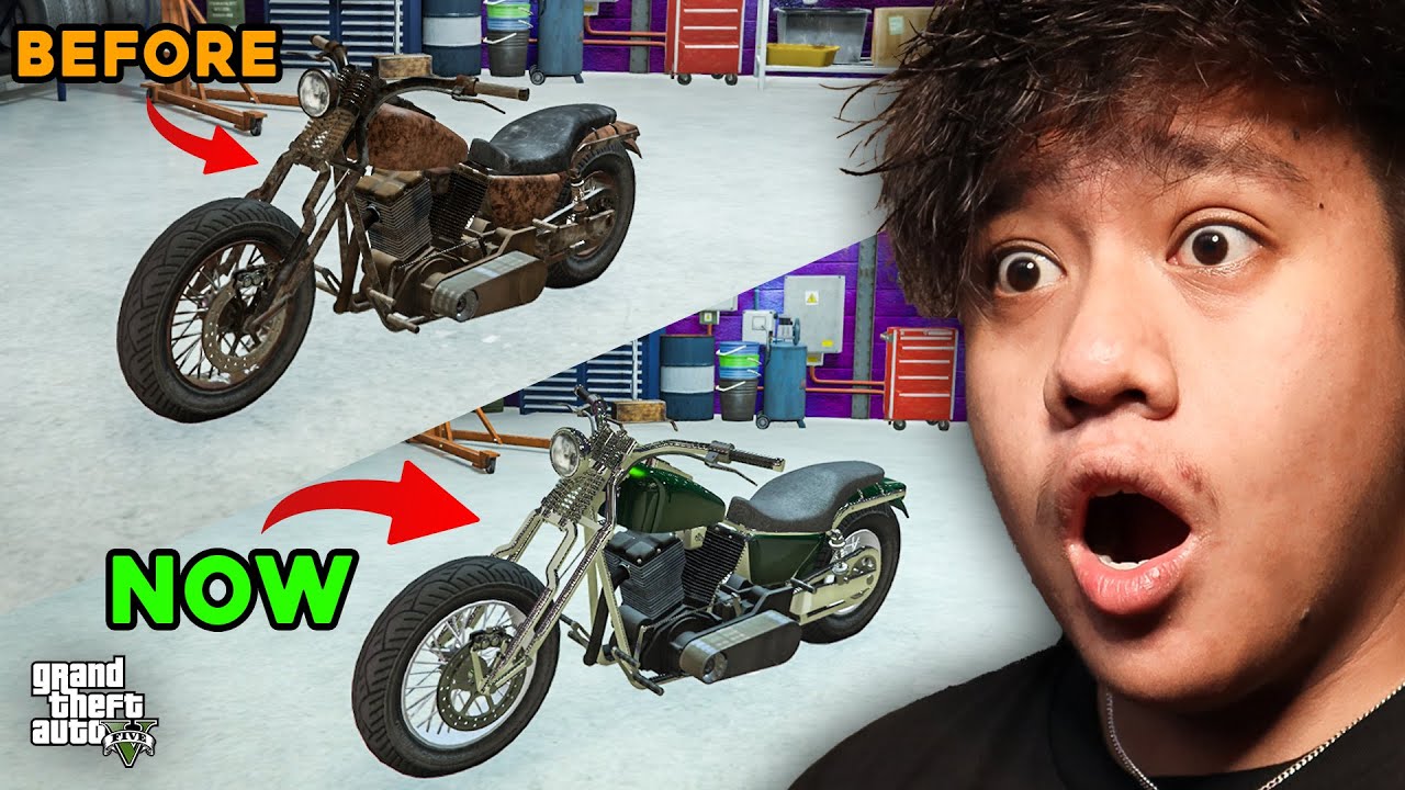 Restoring Old and Rusty Harley Davidson Big Bike! - YouTube