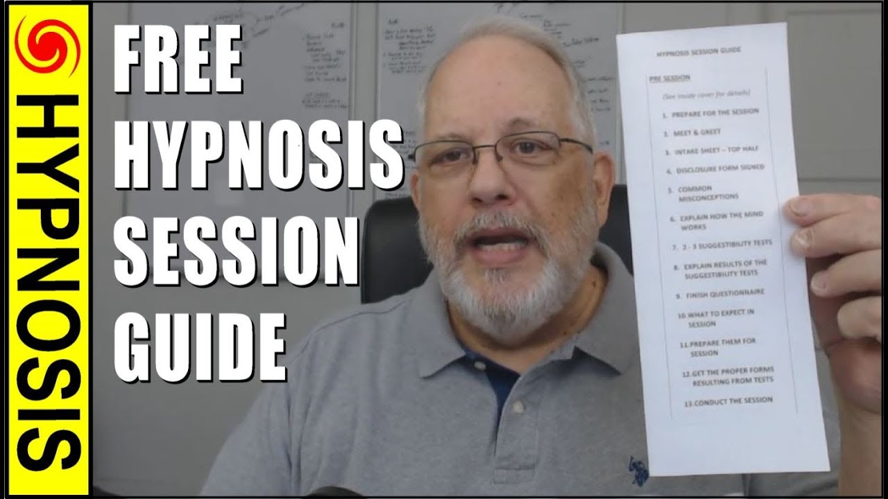 Hypnosis Format Questions and FREE Cheat Sheet - YouTube
