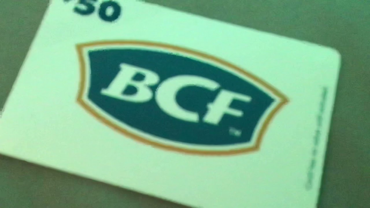 $50 bcf gift card I found months ago on a footpath - YouTube