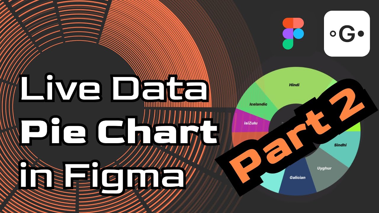 How to make a pie chart in Figma (part 2) - YouTube