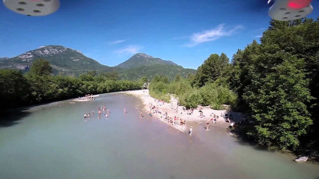 Squamish 2014 music fest wild river party! - YouTube