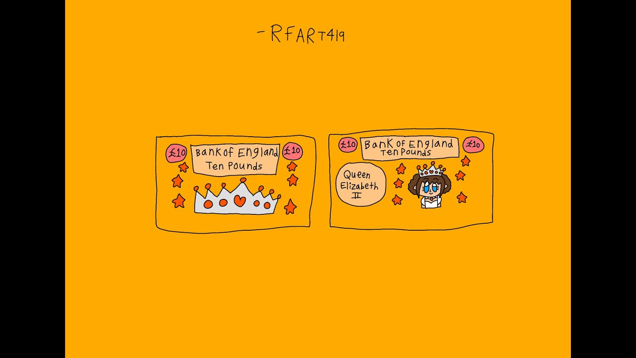 June 3, 2023 - How to draw British Pounds - RFART419 Tutorials - YouTube