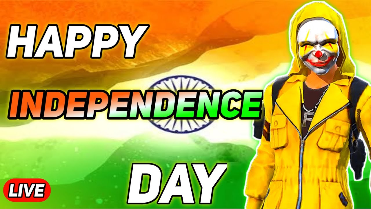 Free Fire Live With Ninja Gaming FF | Happy Independence Day All My ...