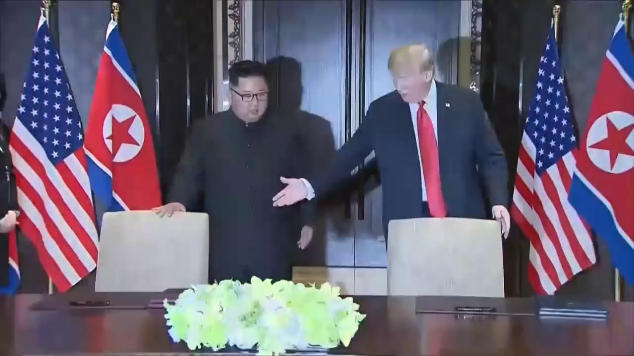 Donald Trump and Kim Jong Un on Tuesday( jun 12) signed a ...