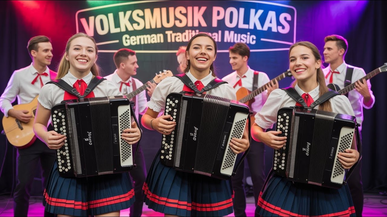 German Folk Music – Polka Instrumental Traditional German Style - YouTube