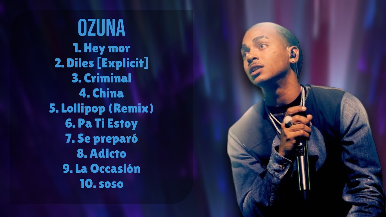 Ozuna-Year's top music roundup-Prime Chart-Toppers Lineup-Embraced ...