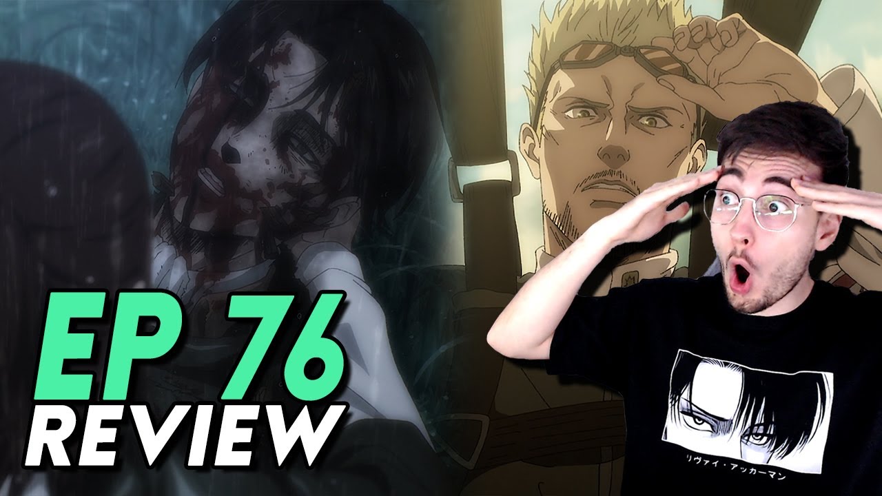 Review en español Attack on Titan Final Season Part 2 ep 76 + Reacción ...