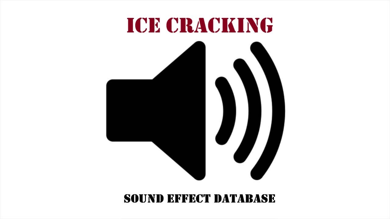 Ice Cracking Sound Effect - YouTube