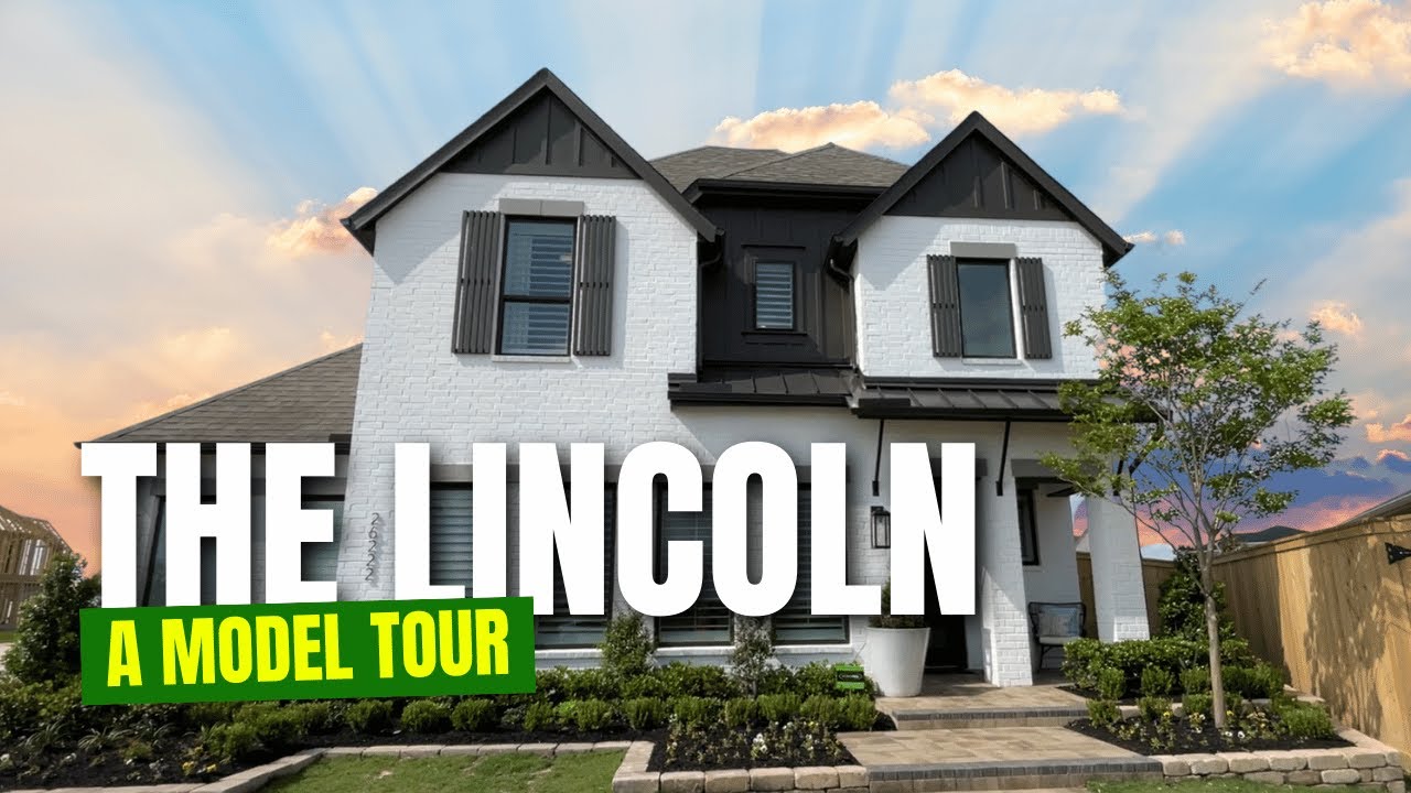 Highland Homes - The Lincoln Model Home Tour - YouTube