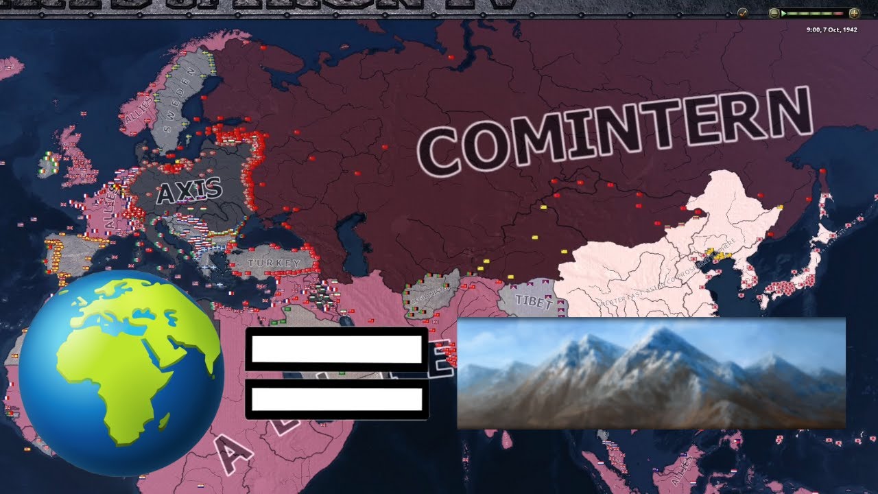 All Provinces Are Mountains | HOI4 Timelapse - YouTube