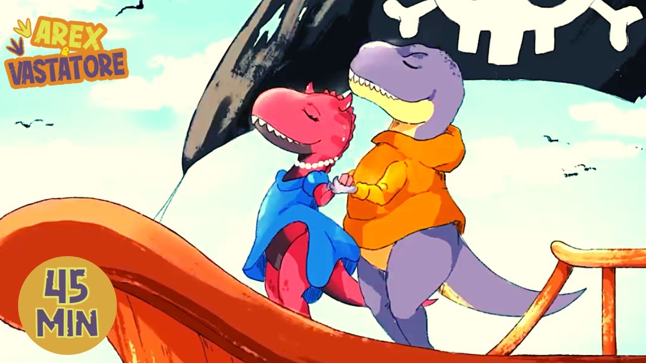 Un SOGNO per ogni Dinosauro del Parco 😴 [I sogni di Arex & Vastatore 💤 COMPILATION] - YouTube