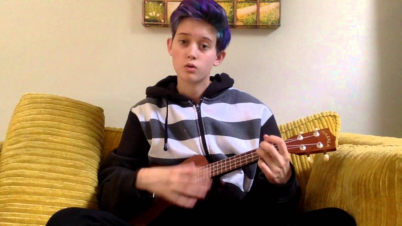 Radioactive ukulele cover - YouTube