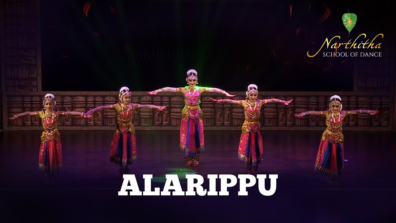 Alarippu/Narthitha School of Dance, Dubai/#bharathanatyam #dubai - YouTube