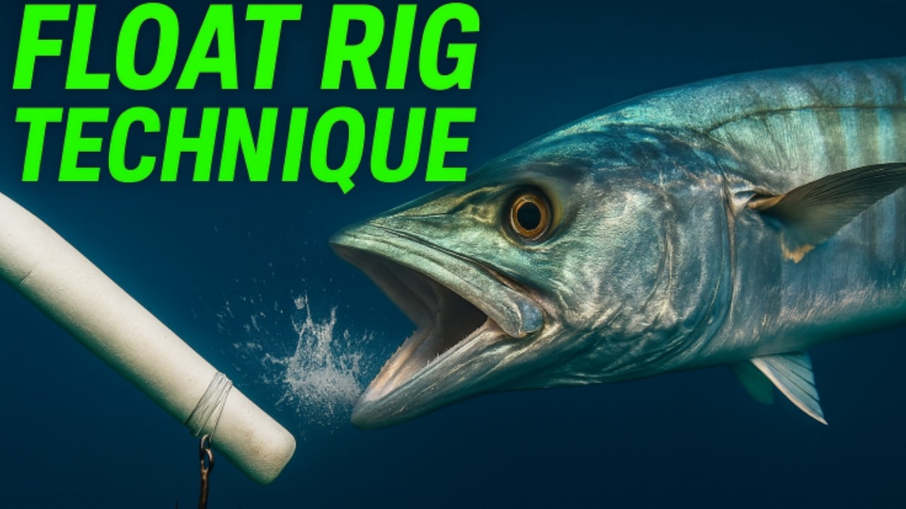 How to Catch Monster Kingfish with a Floating Rig (Real Strike!) - YouTube