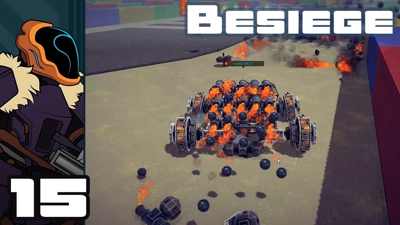 Let's Play Besiege Multiplayer - PC Gameplay Part 15 - Demolition Derby ...