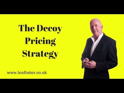 The Decoy Pricing Strategy - YouTube