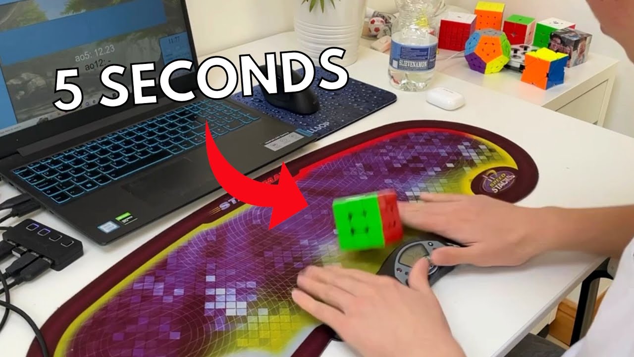 How I Solved A Rubik's Cube in 5 Seconds - YouTube