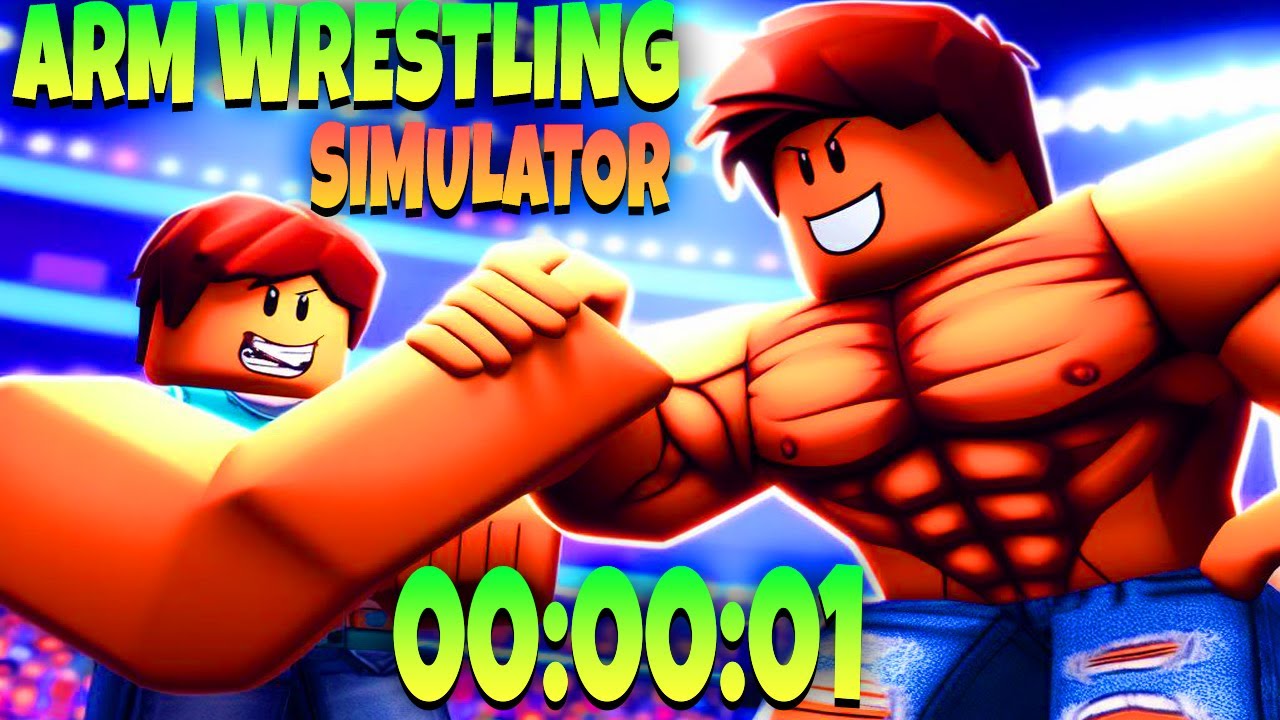 🔴Live: Countdown The New Update In Arm Wrestle Simulator | Arm ...