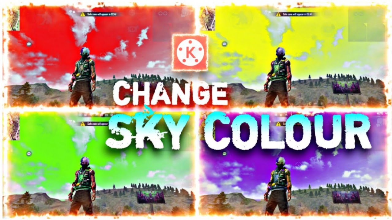 free fire sky change vfx || How to change sky colour free fire || How ...