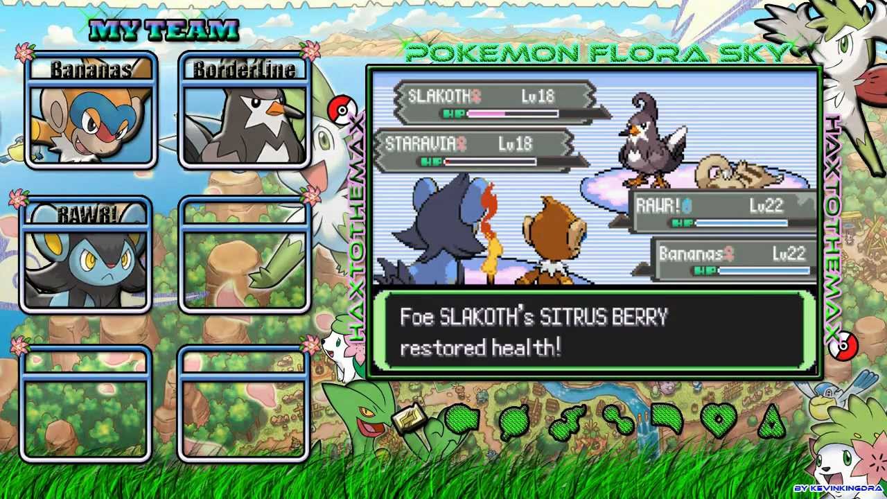 Pokemon Flora Sky Part 4 - Gym Leader Caitlin - YouTube